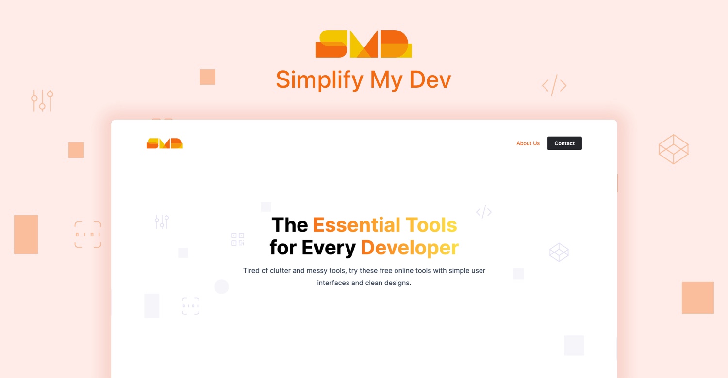 Simplify My Dev | Free Online tools for Developers